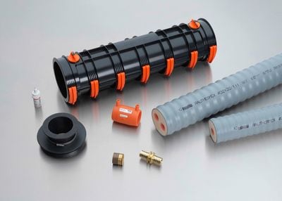 Nahwärmenetz mit Nah- und Fernwärmerohr RAUTHERMEX | REHAU