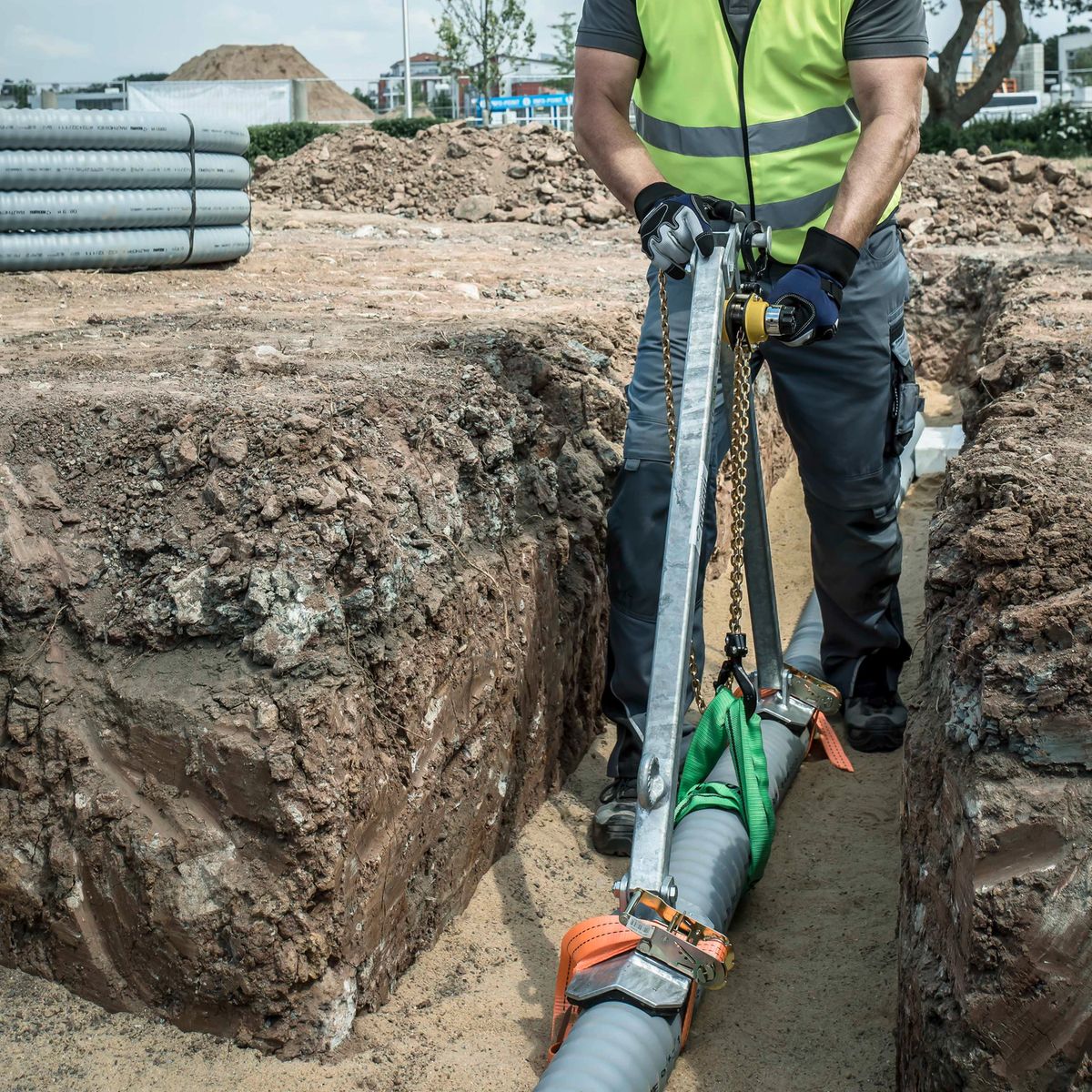 RAUTHERMEX Fernwärmerohre | Verbundrohrsystem von REHAU