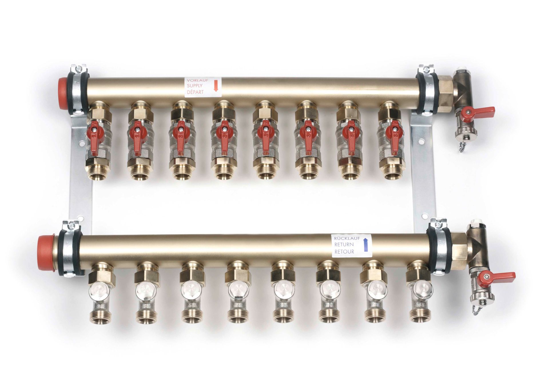 Underfloor heating manifolds and industrial manifolds | REHAU