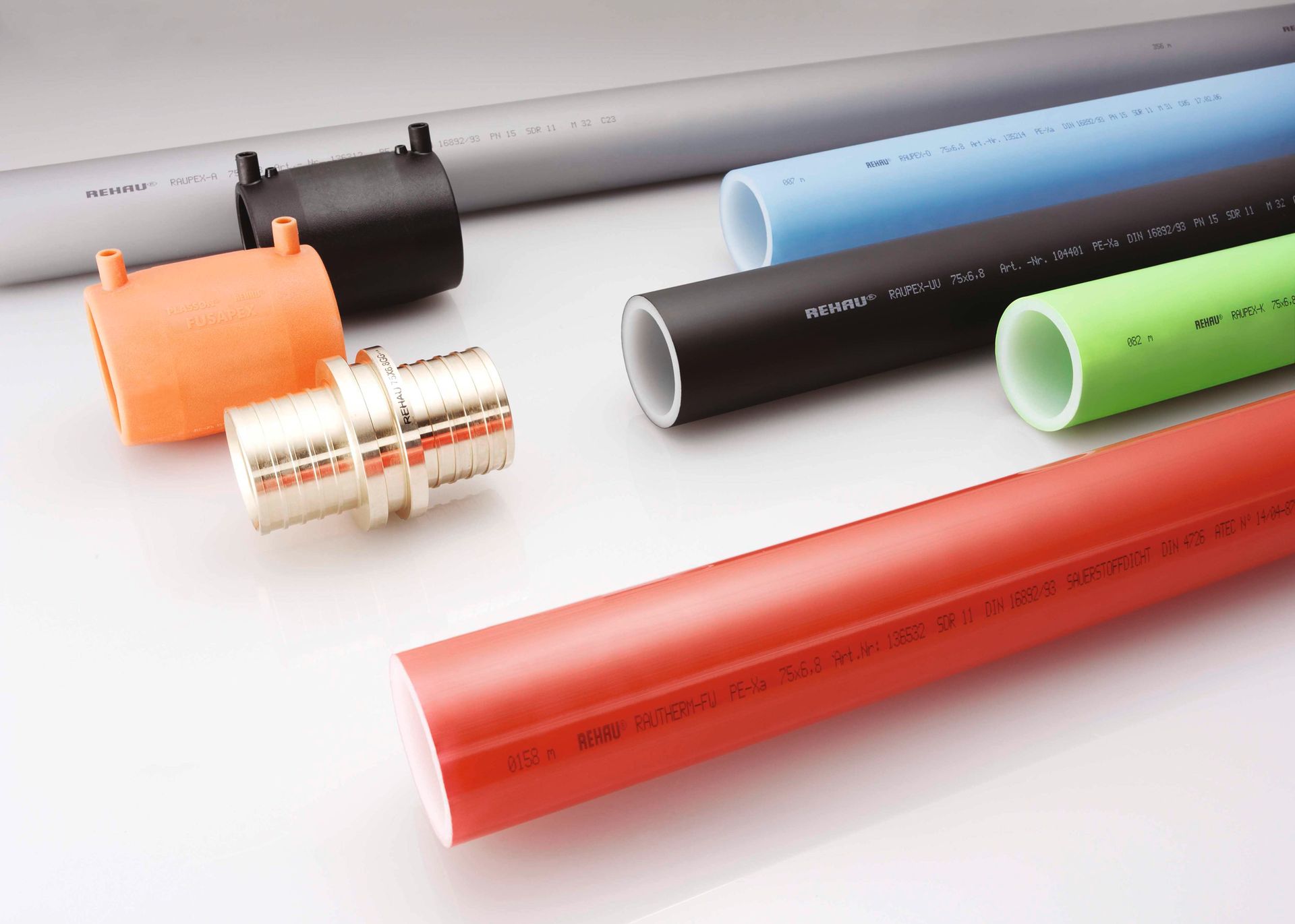 Industrial pipe system made of polyethylene PE-Xa | REHAU