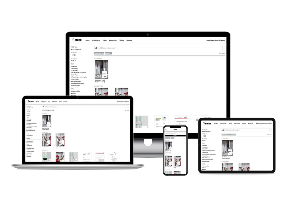 RAUPIANO pipe system | REHAU fire protection and sound insulation