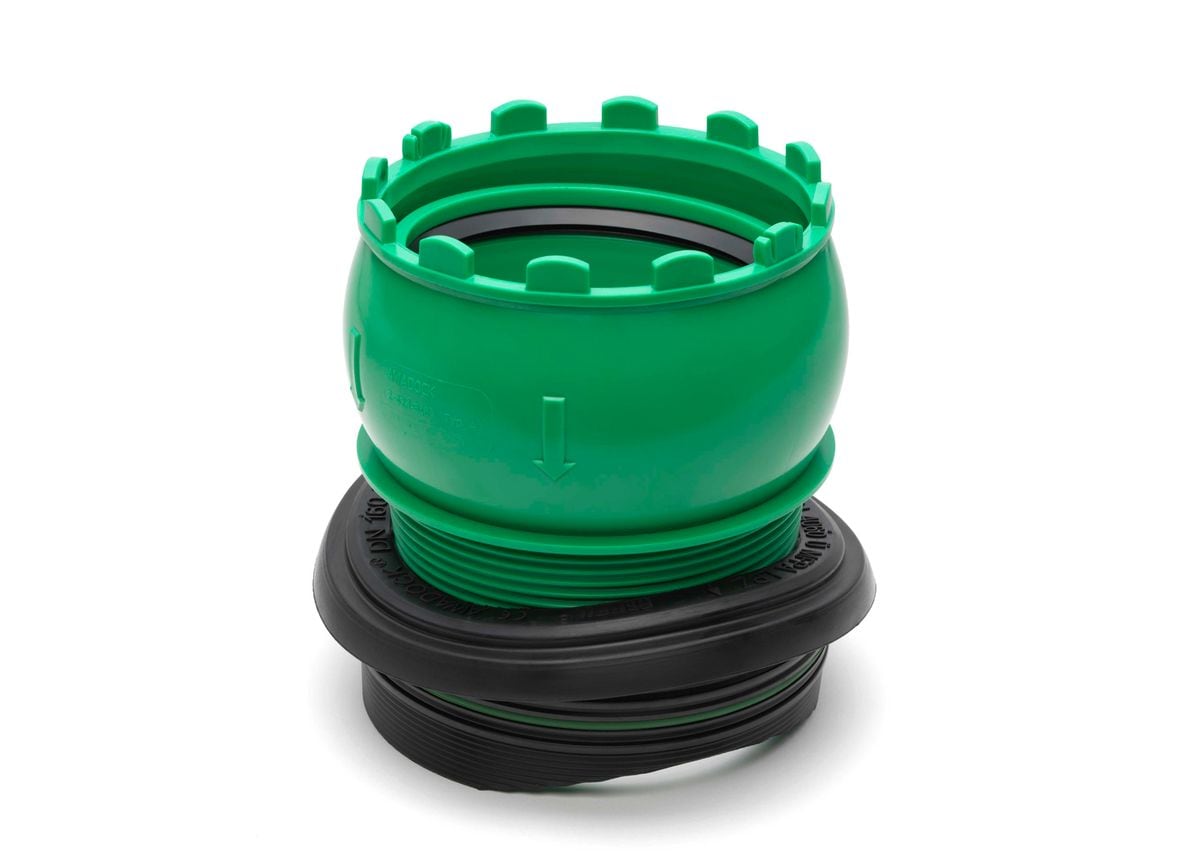 AWADOCK | Sewer pipe connections and jointing technique from REHAU
