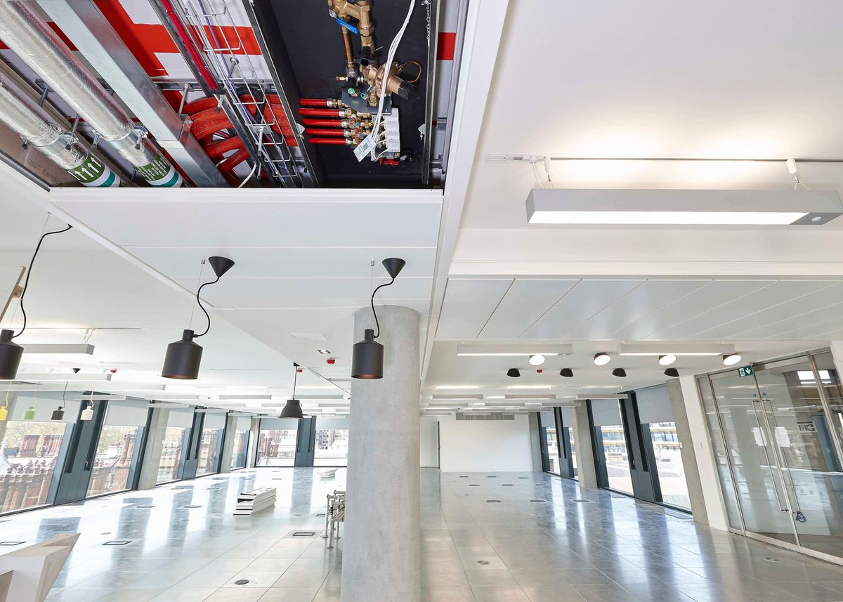 REHAU's Largest UK Chilled Ceiling Installation