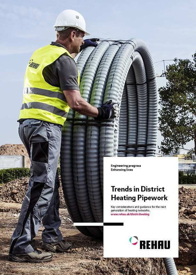 District heating and pre-insulated pipe systems for heat networks | REHAU
