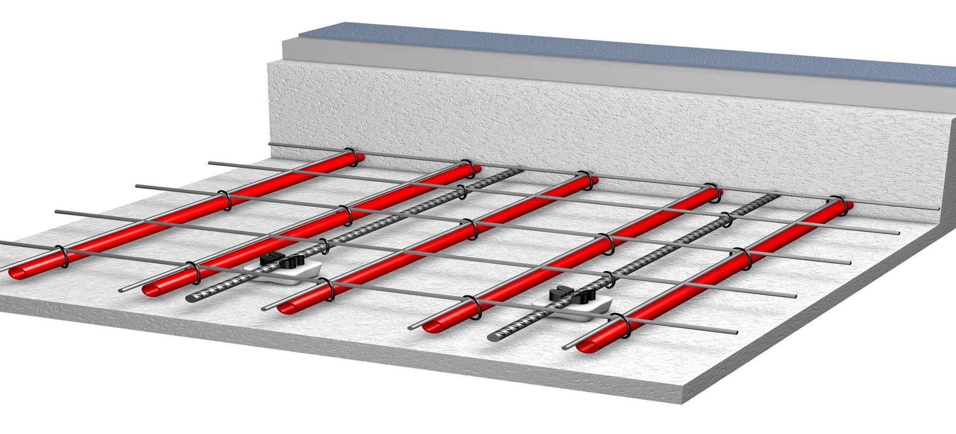 Thermally Activated Building Structures - TABS System | REHAU